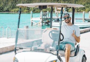 Best Golf Cart Rentals in Harbour Island Bahamas | KJ Golf Carts